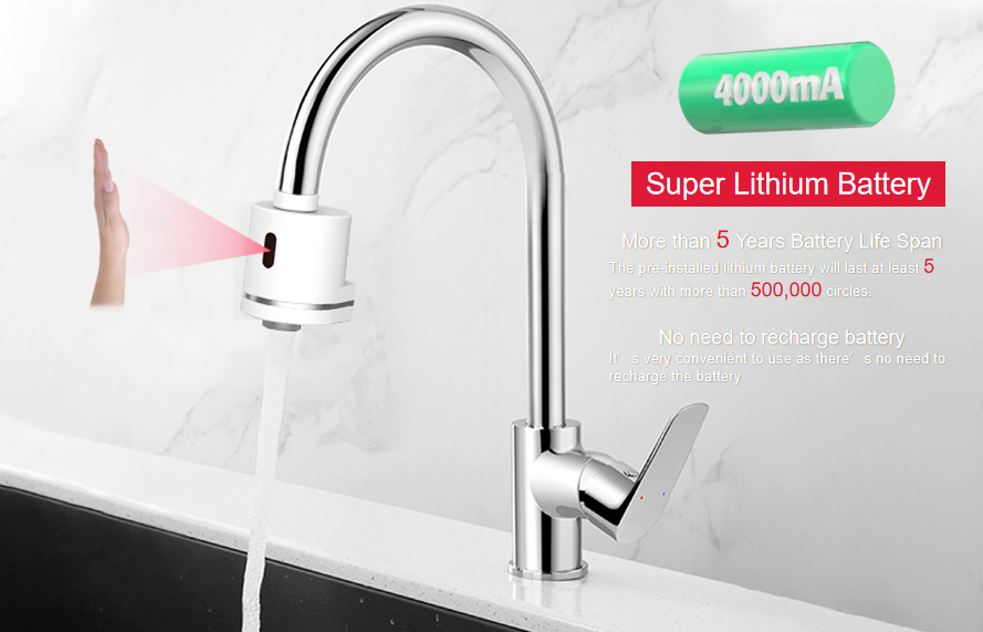 Turn Manual Kitchen Faucet Into a Touch Free One – RAJEYN INTELLIGENT