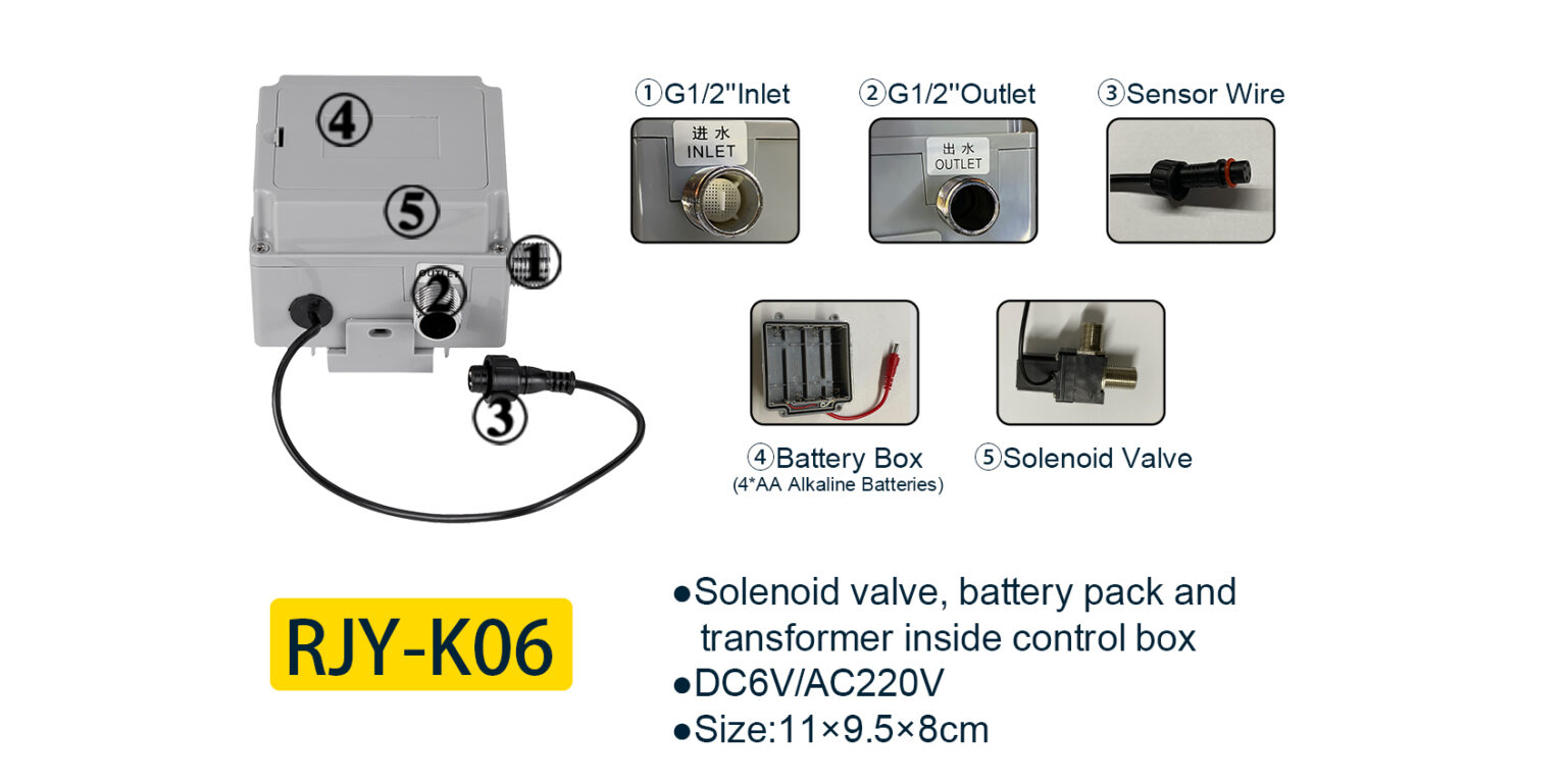 Flat Infrared Sensor SLC-00007 for Automatic Tap – RAJEYN INTELLIGENT